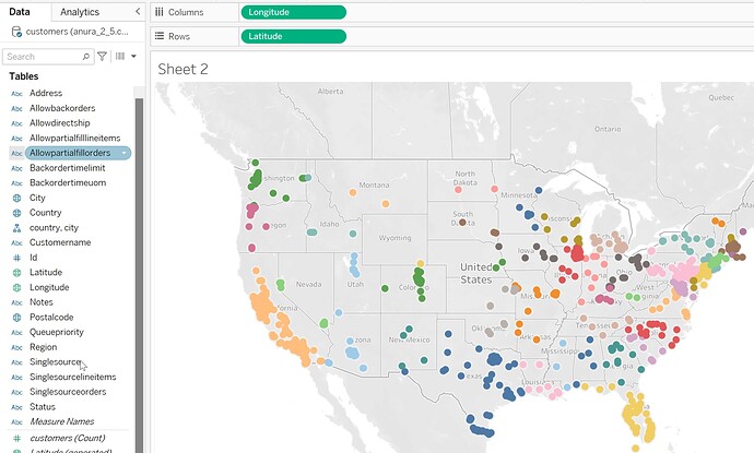 3rd Party Connections-Tableau Example - Tips and Tricks - Optilogic